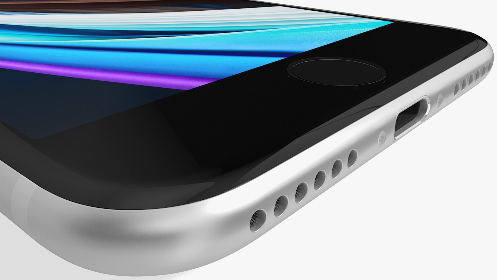 3D realistic apple iphone se model - TurboSquid 1543497