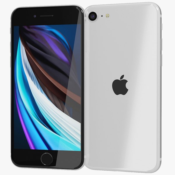 3D realistic apple iphone se model - TurboSquid 1543497