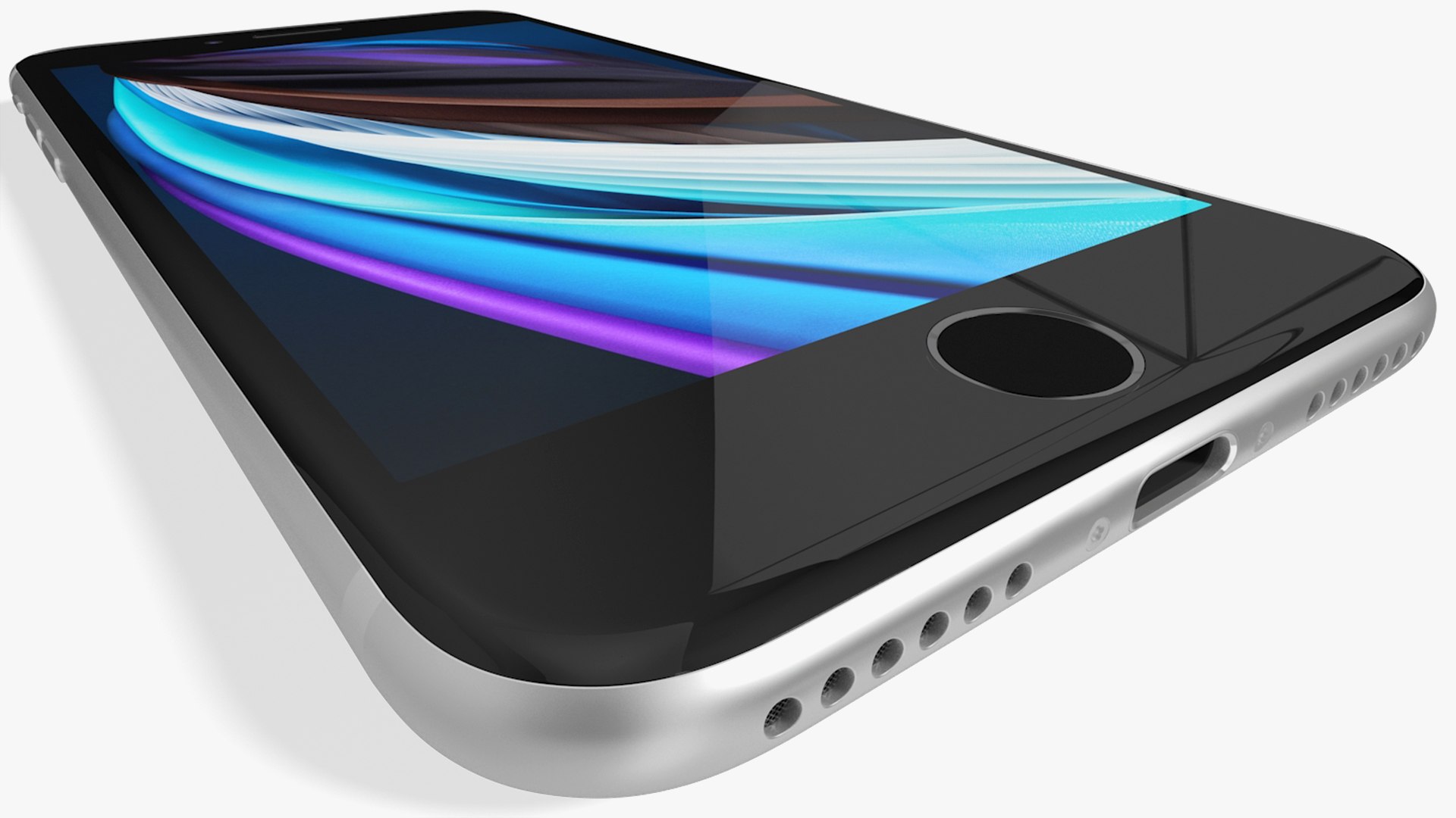 3D Realistic Apple Iphone Se Model - TurboSquid 1543497