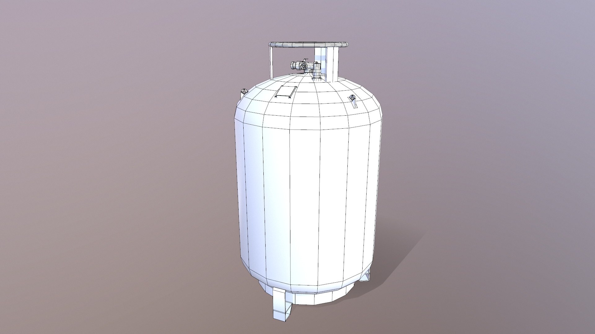 3D LPG Liquid Tank - TurboSquid 2286999