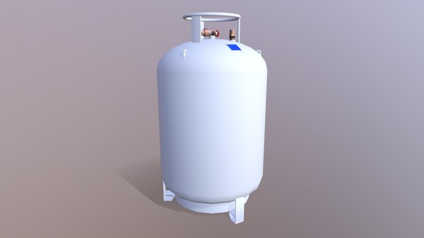 3D модель Бак для сжиженного нефтяного газа - TurboSquid 2286999