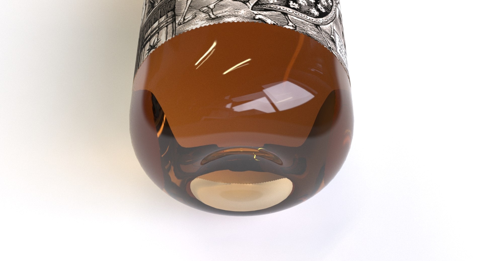 3D model tequila bottles bozal - TurboSquid 1478171