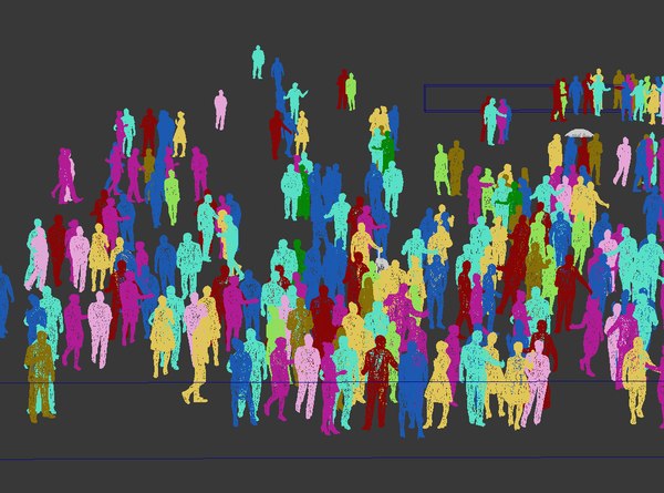 3D model ultimate speed crowds people - TurboSquid 1463426