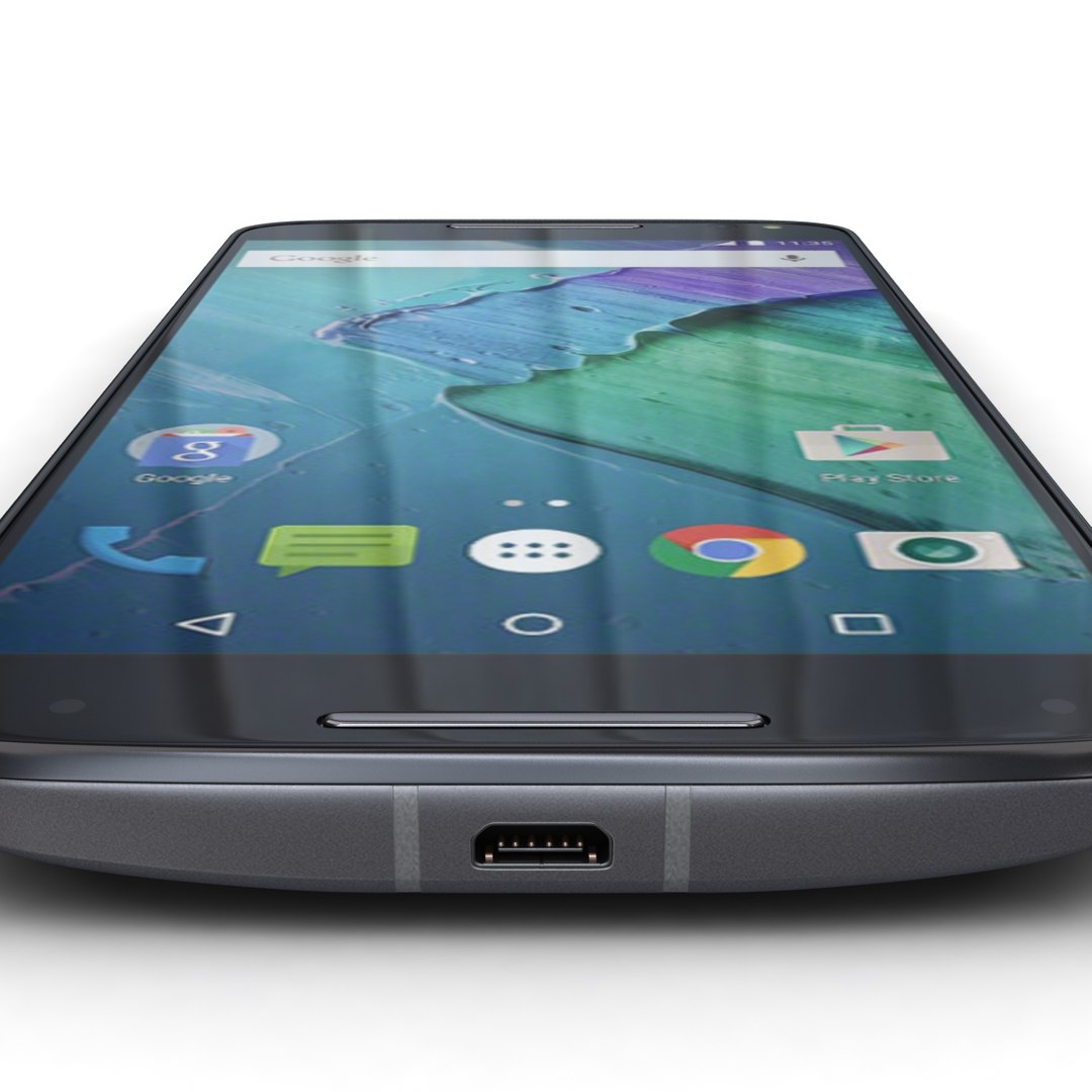 motorola moto x style 3d model