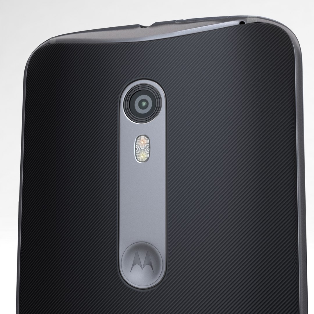 motorola moto x style 3d model