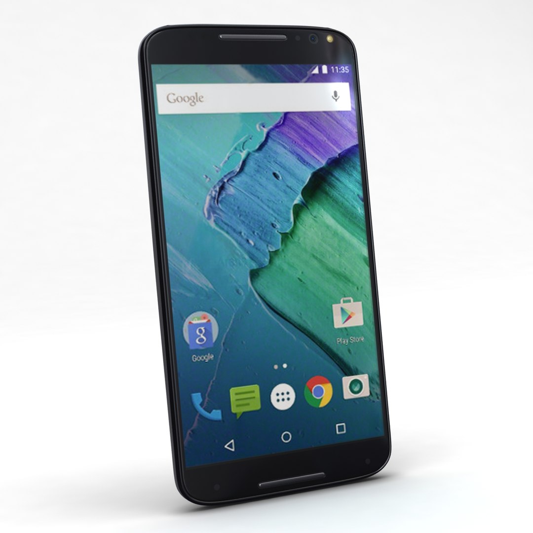 motorola moto x style 3d model