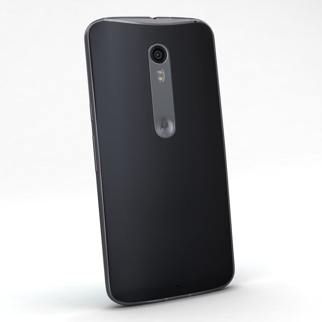 motorola moto x style 3d model