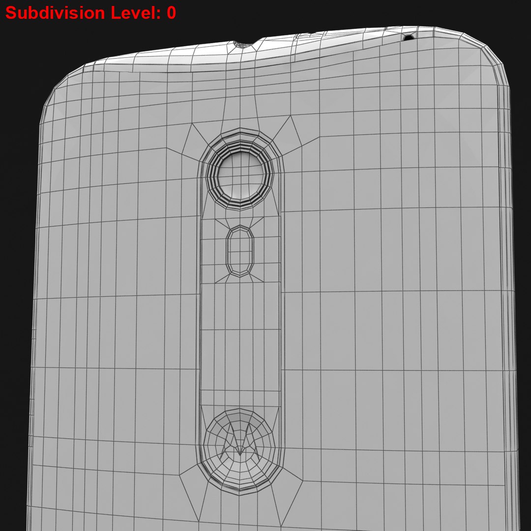 motorola moto x style 3d model