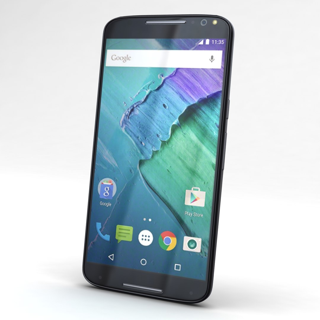 motorola moto x style 3d model