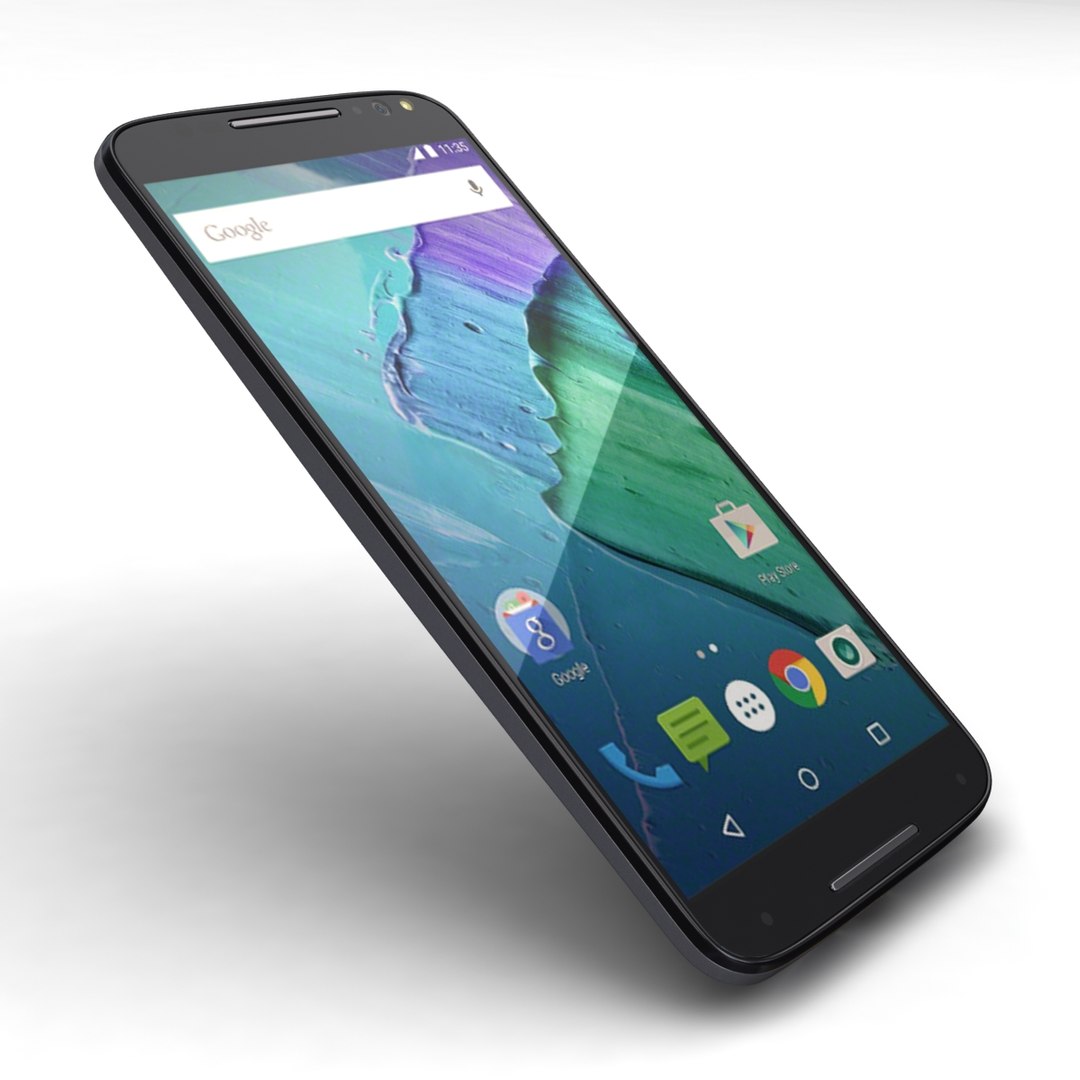 motorola moto x style 3d model
