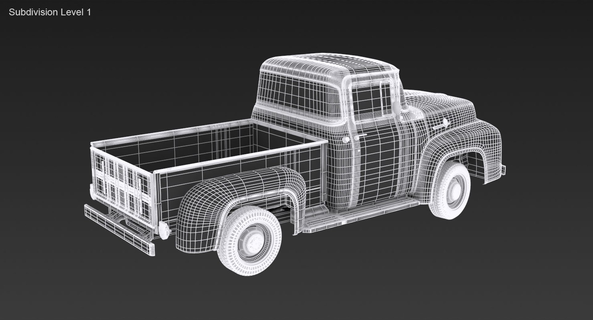 F-100 1956 3D Model - TurboSquid 1158377