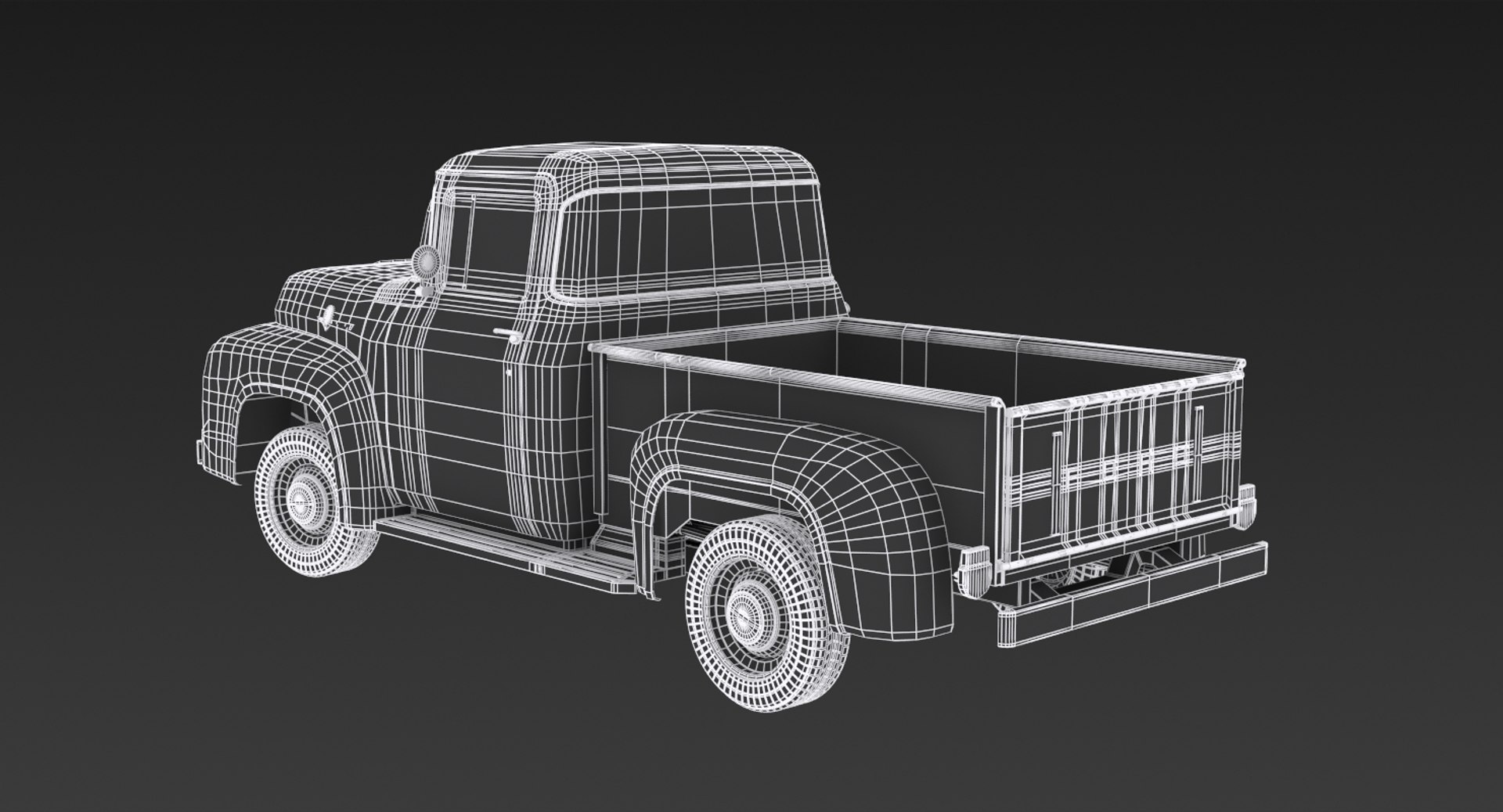 F-100 1956 3D Model - TurboSquid 1158377