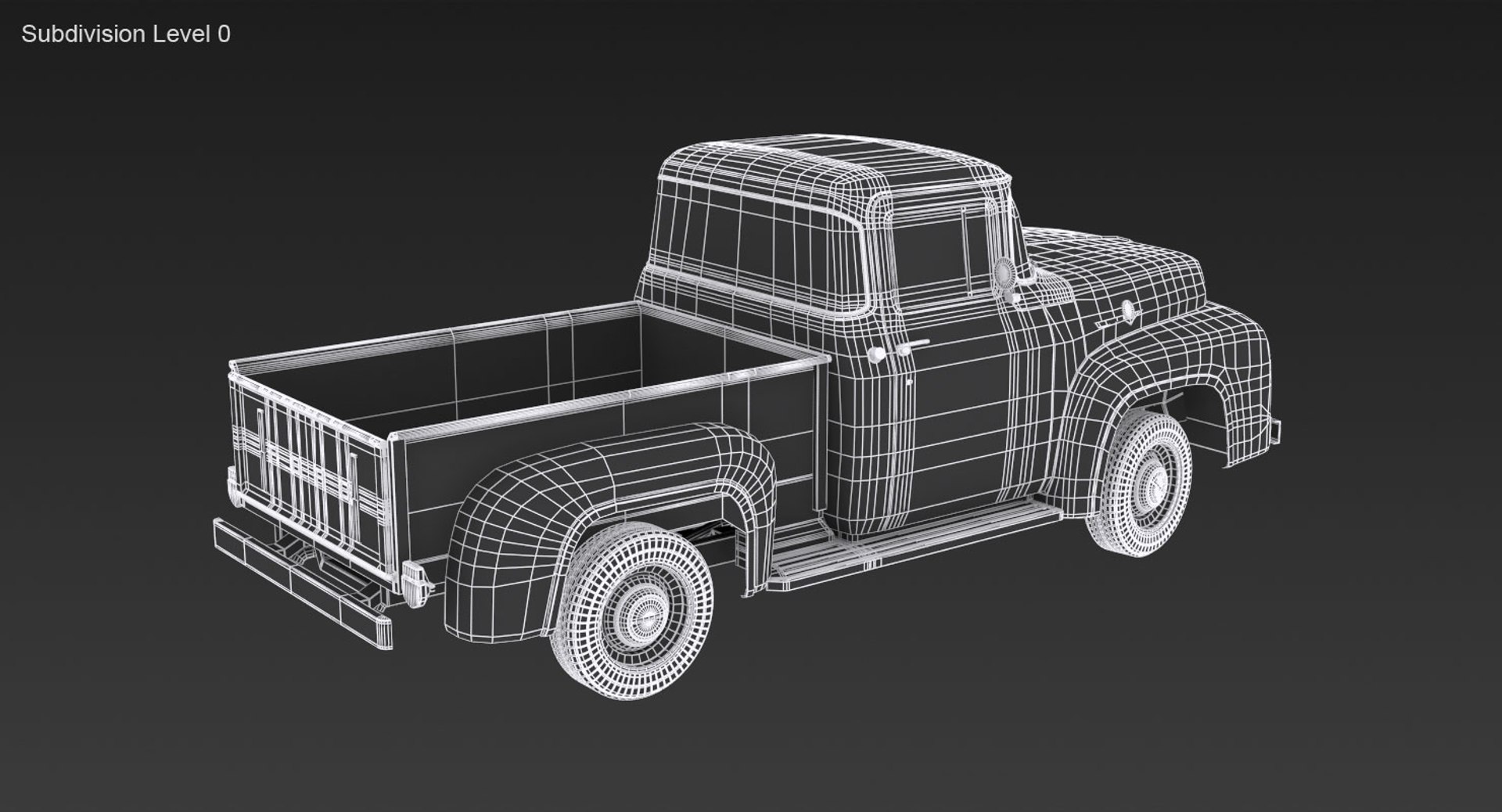 F-100 1956 3D Model - TurboSquid 1158377