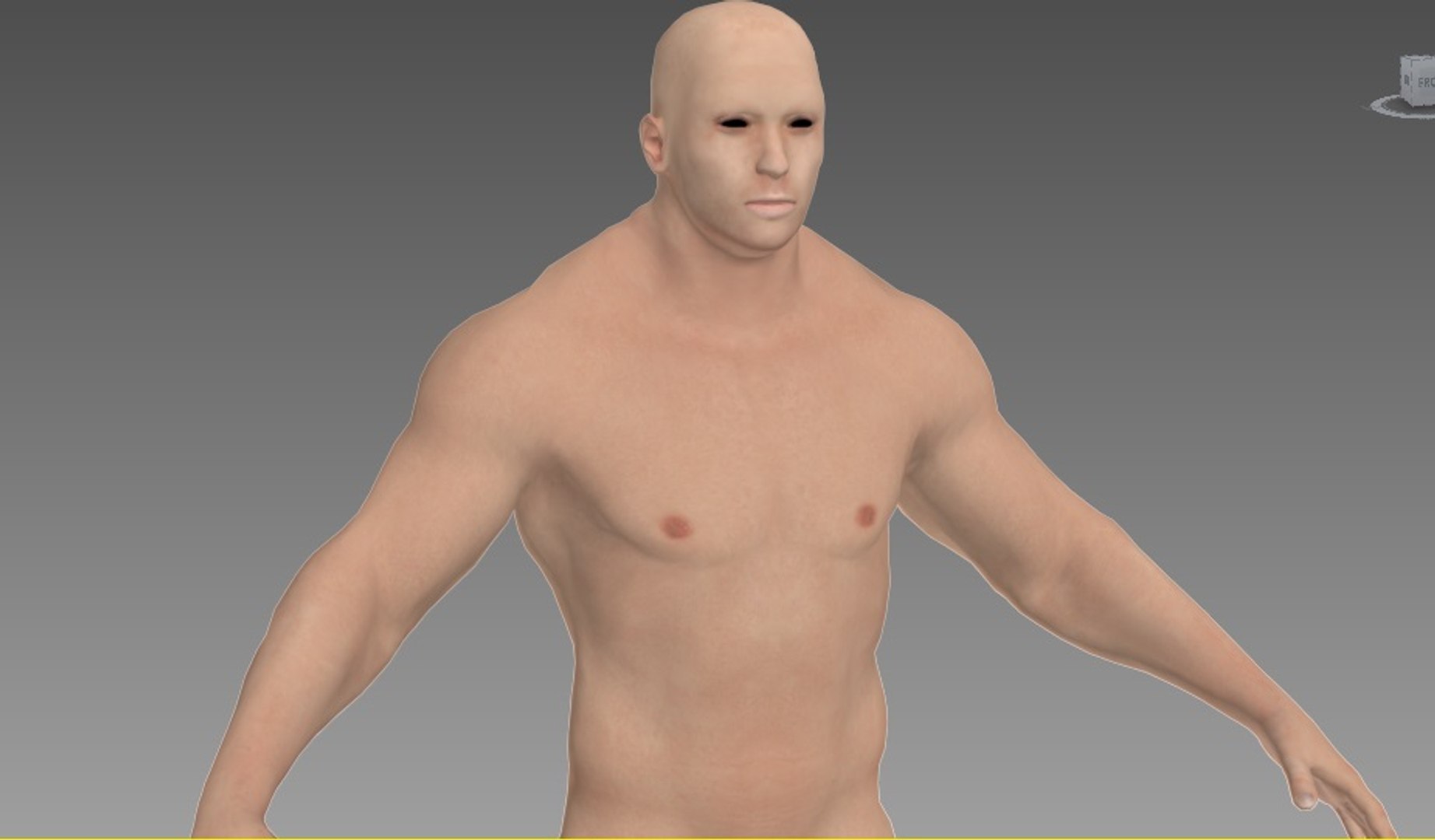 Strong Man 3d Model