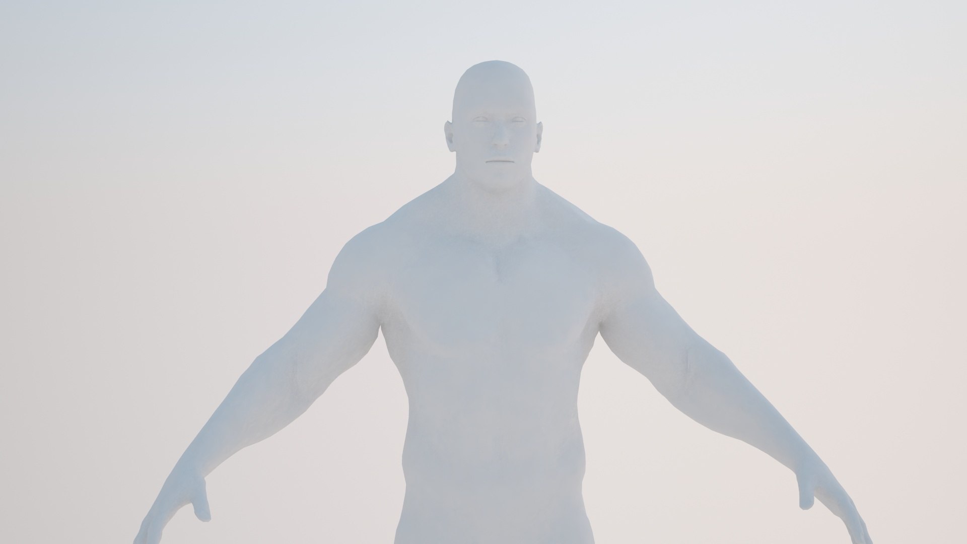 Strong Man 3d Model