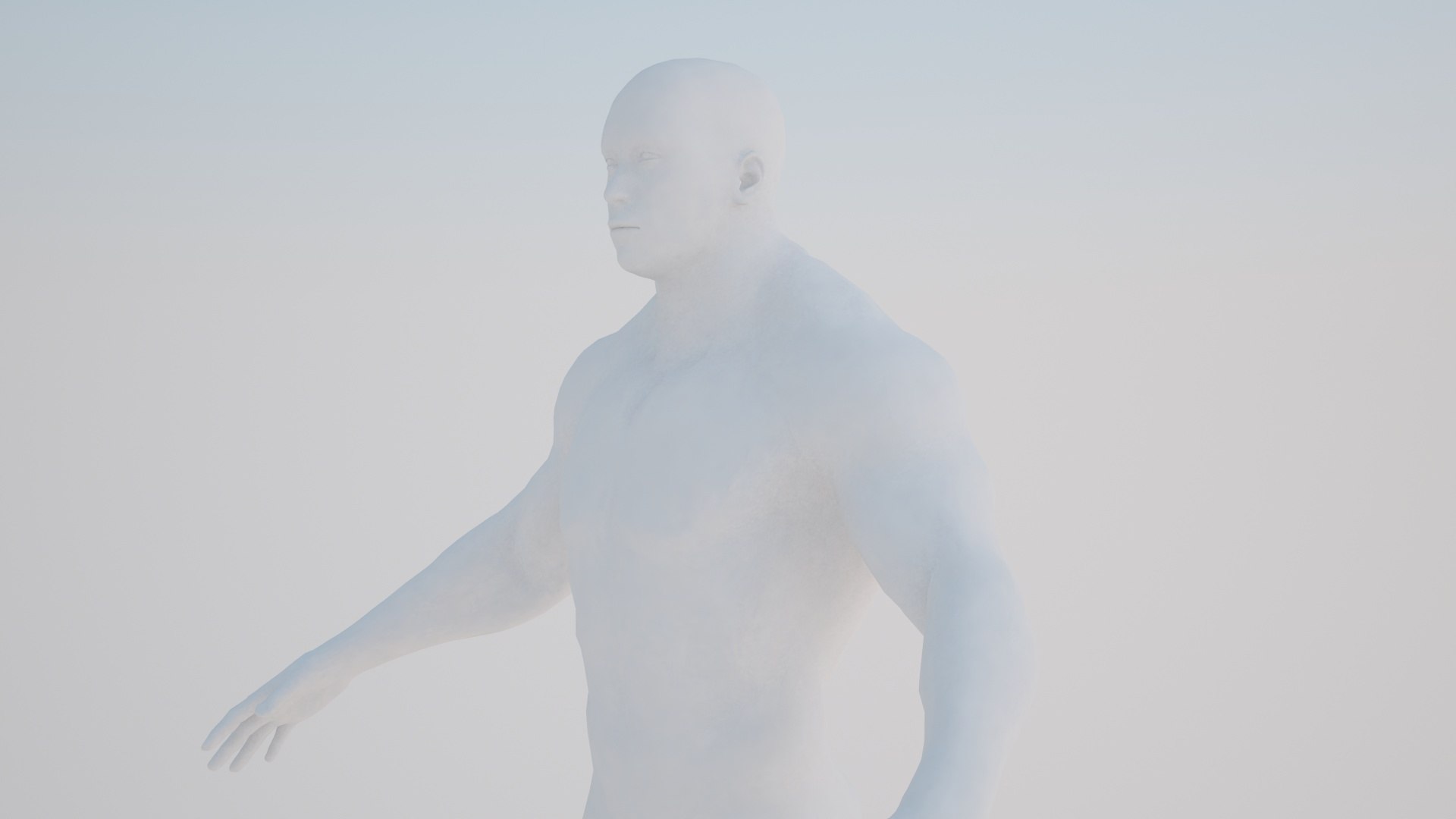 Strong Man 3d Model