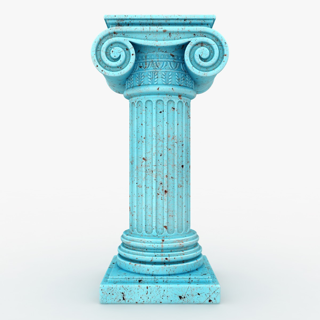 Column 04 Blue Fbx