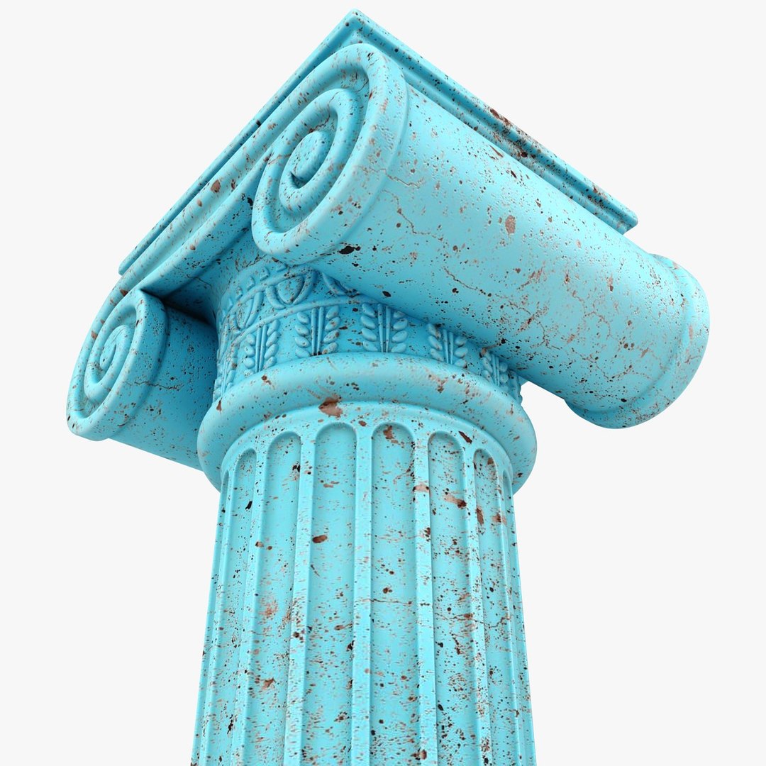 Column 04 Blue Fbx