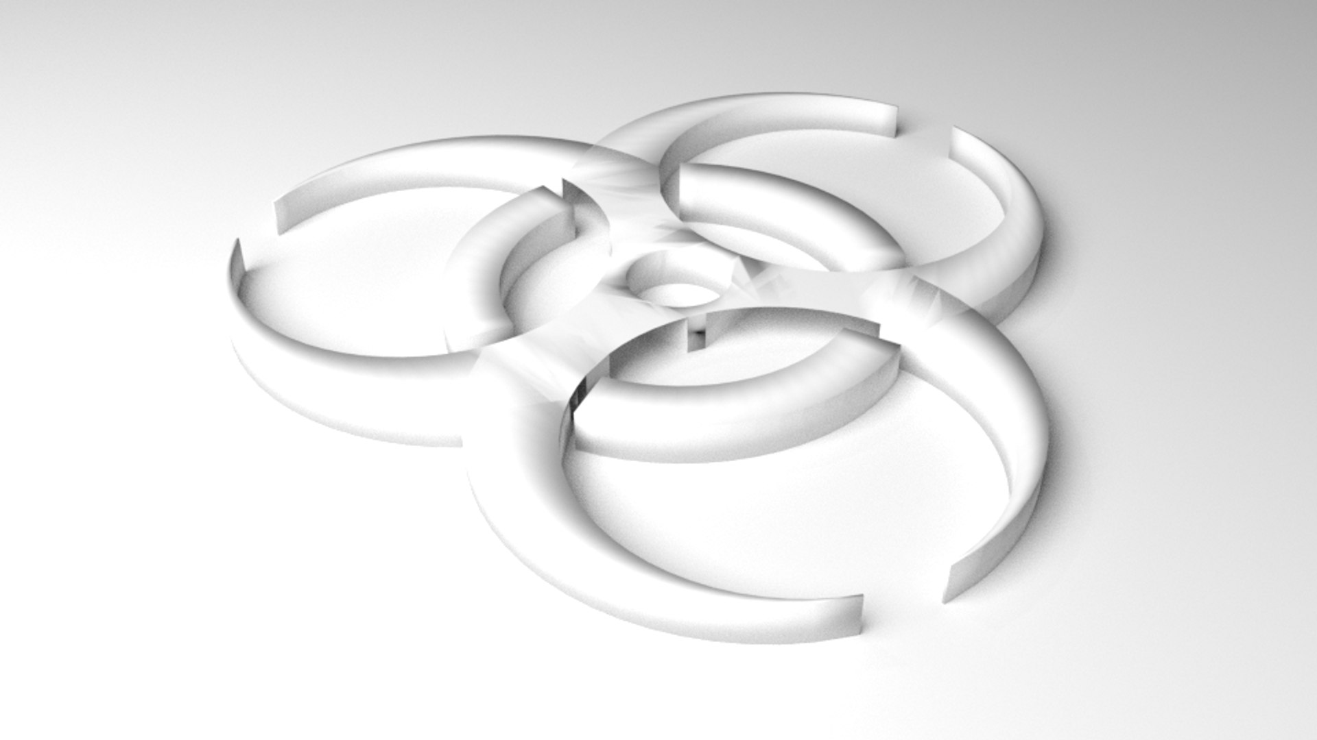 Symbol Biohazard 3D Model - TurboSquid 1496139