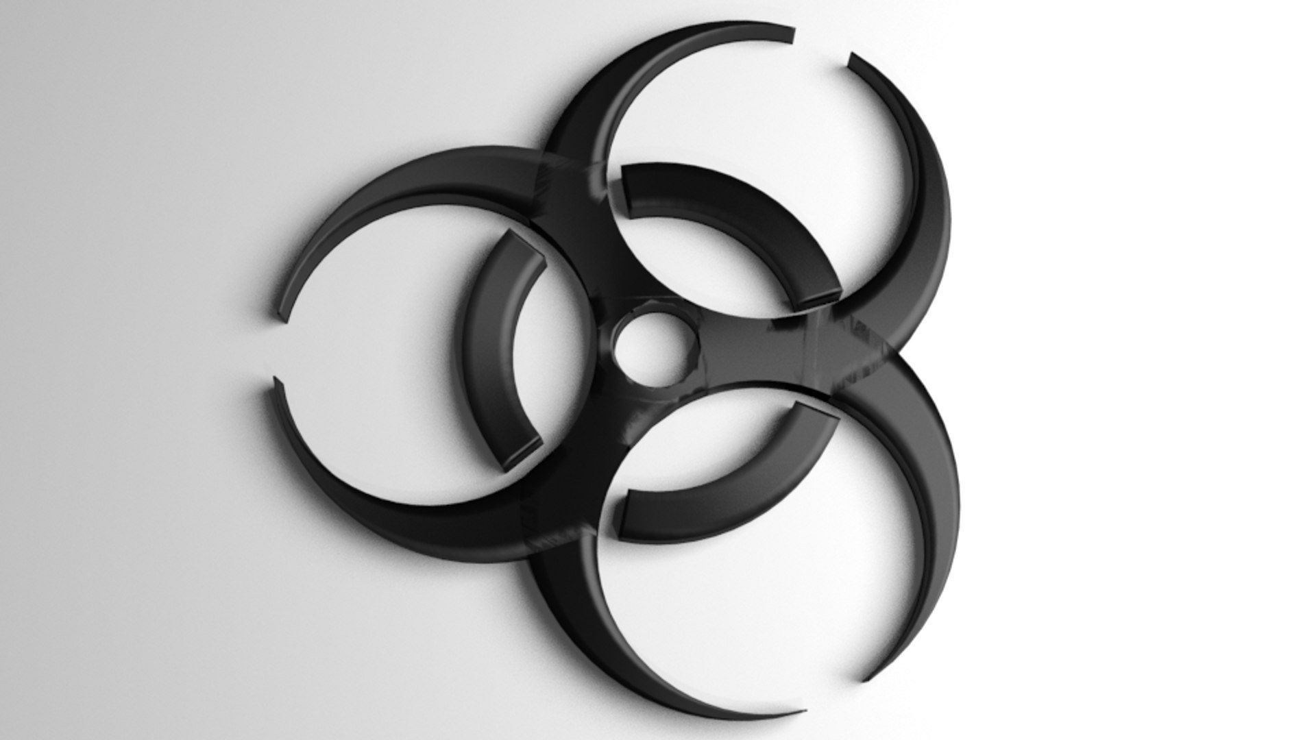 Symbol Biohazard 3D Model - TurboSquid 1496139