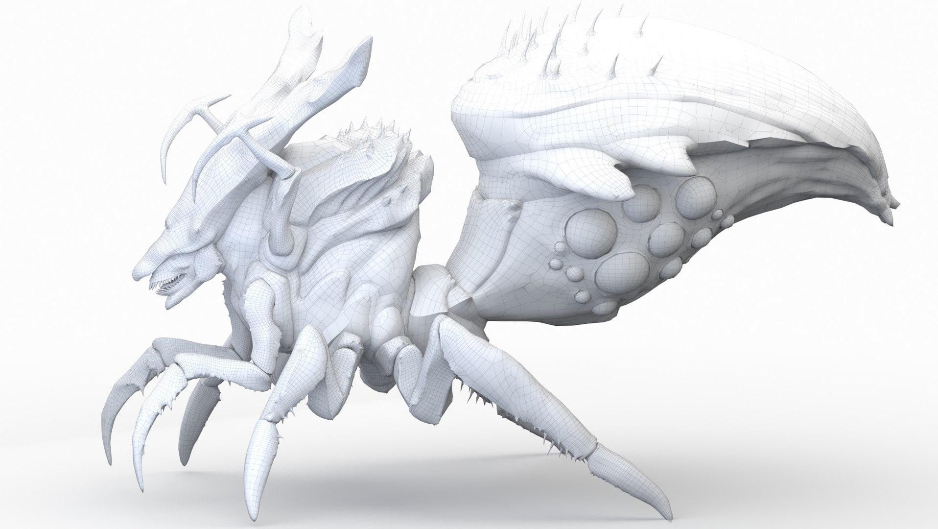 3D Alien Queen Model - TurboSquid 1949665