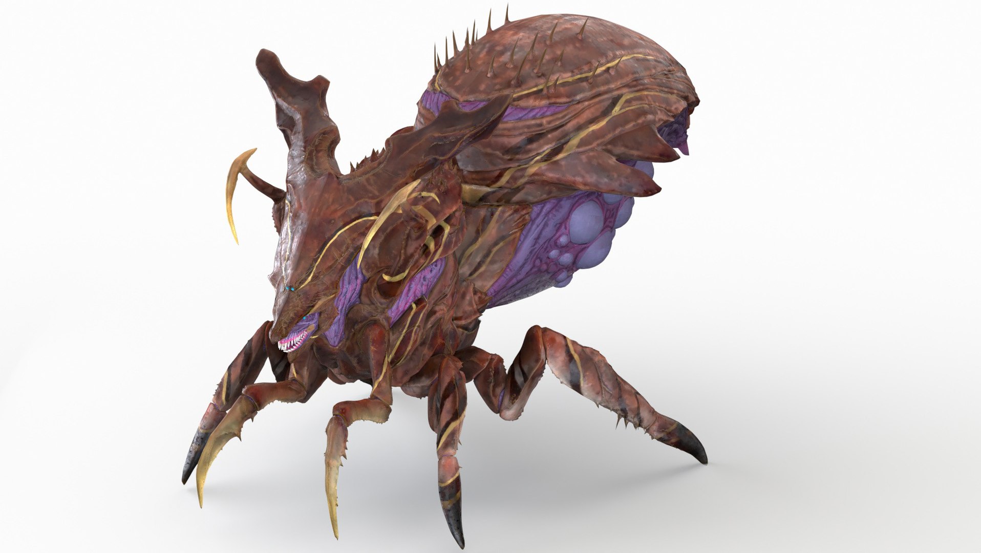 3D Alien Queen Model - TurboSquid 1949665