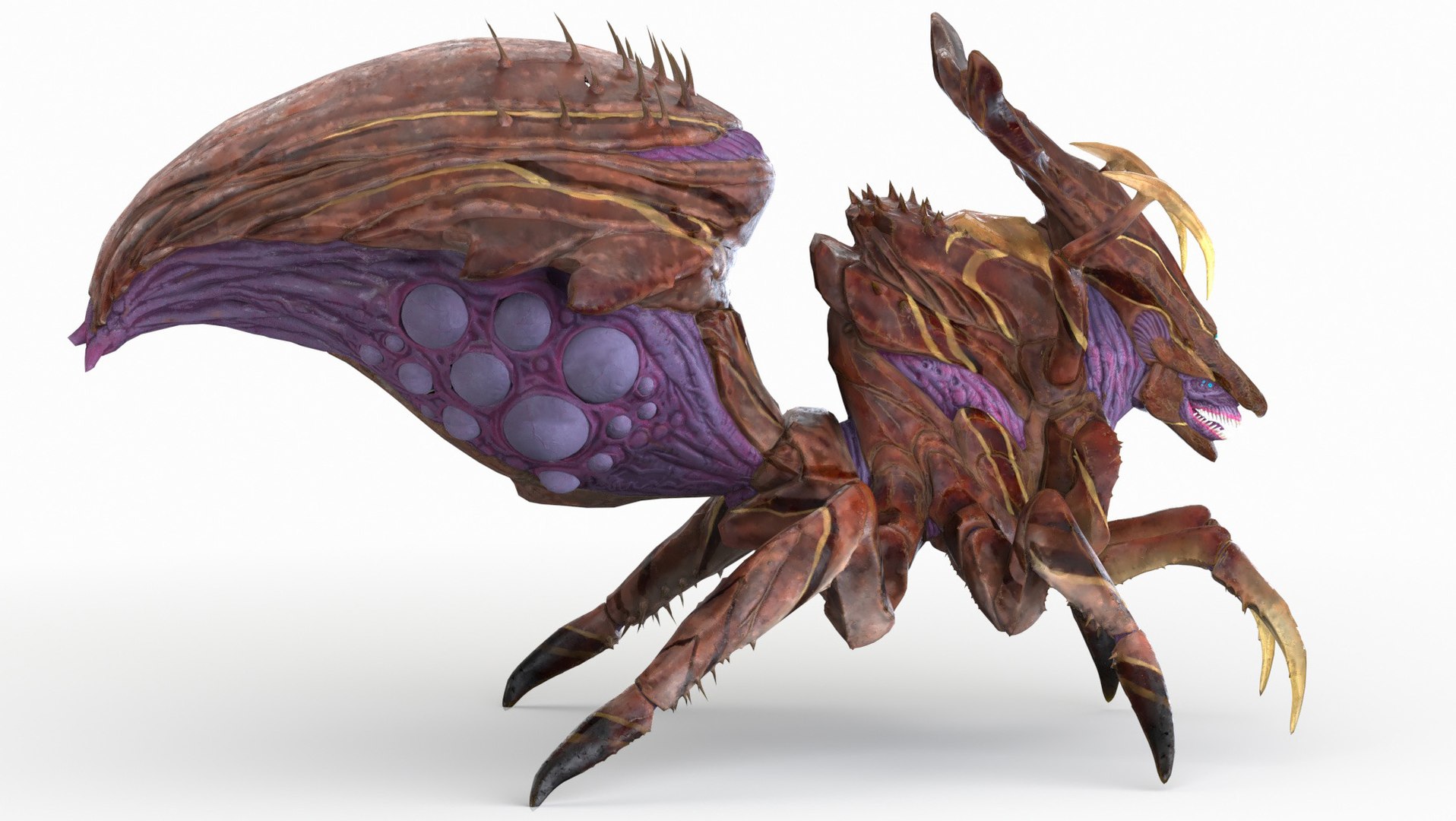 3D Alien Queen Model - TurboSquid 1949665