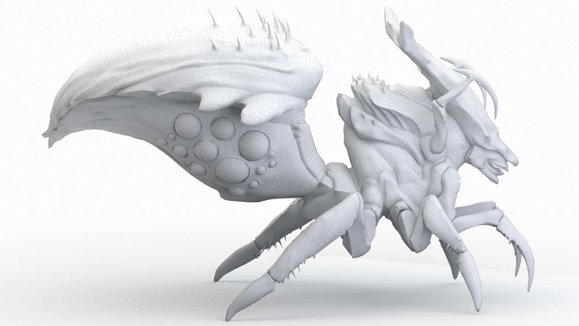 3D Alien Queen Model - TurboSquid 1949665