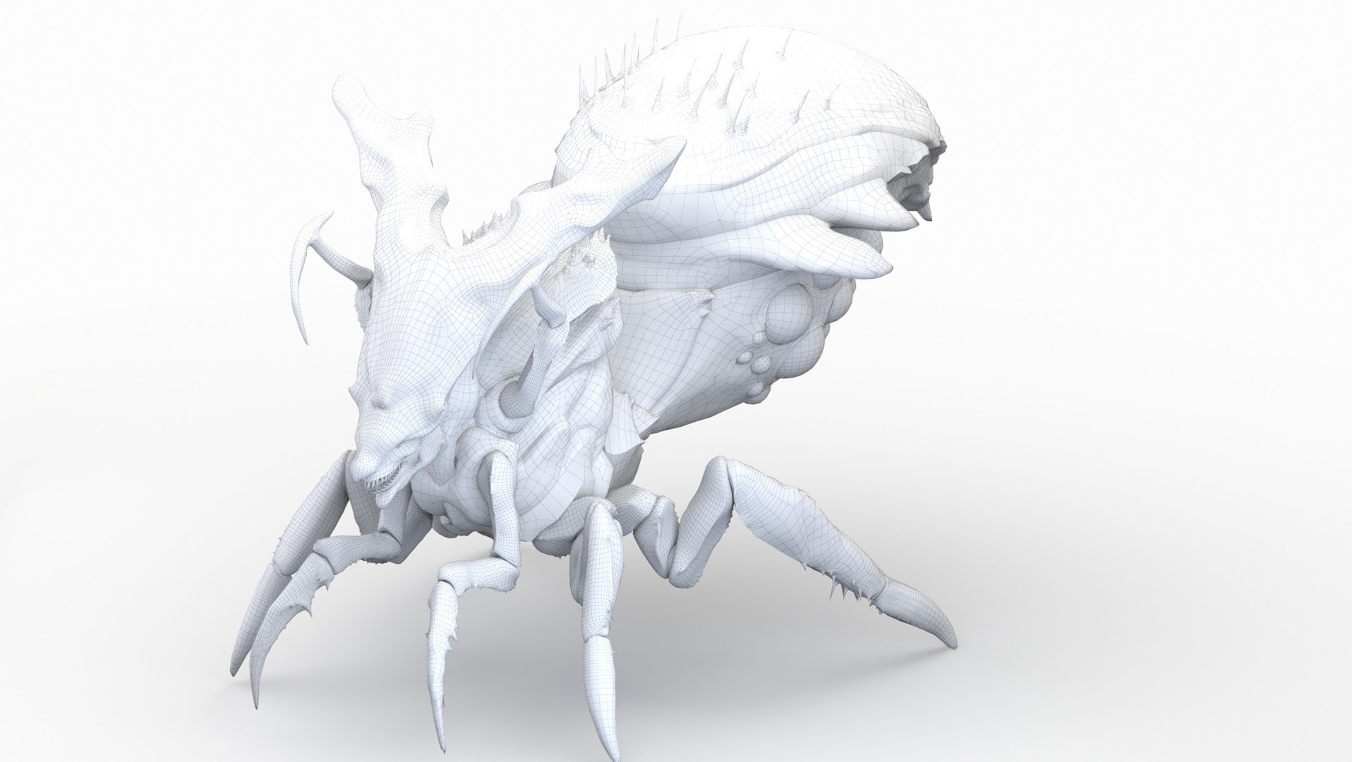 3D Alien Queen Model - TurboSquid 1949665