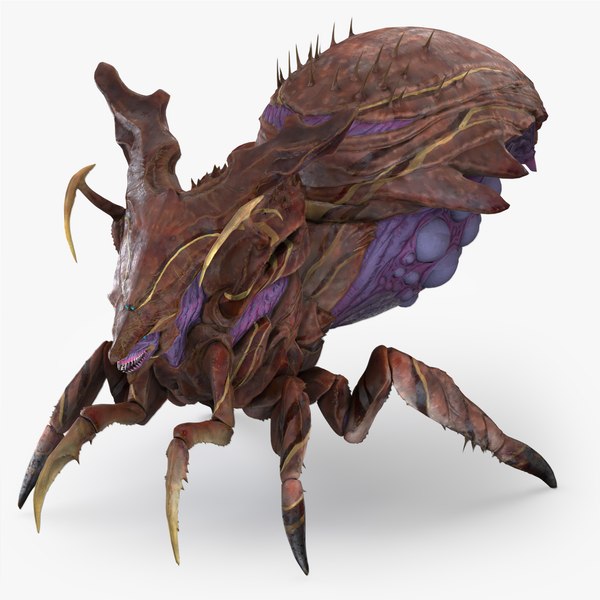 3D Alien Queen model - TurboSquid 1949665