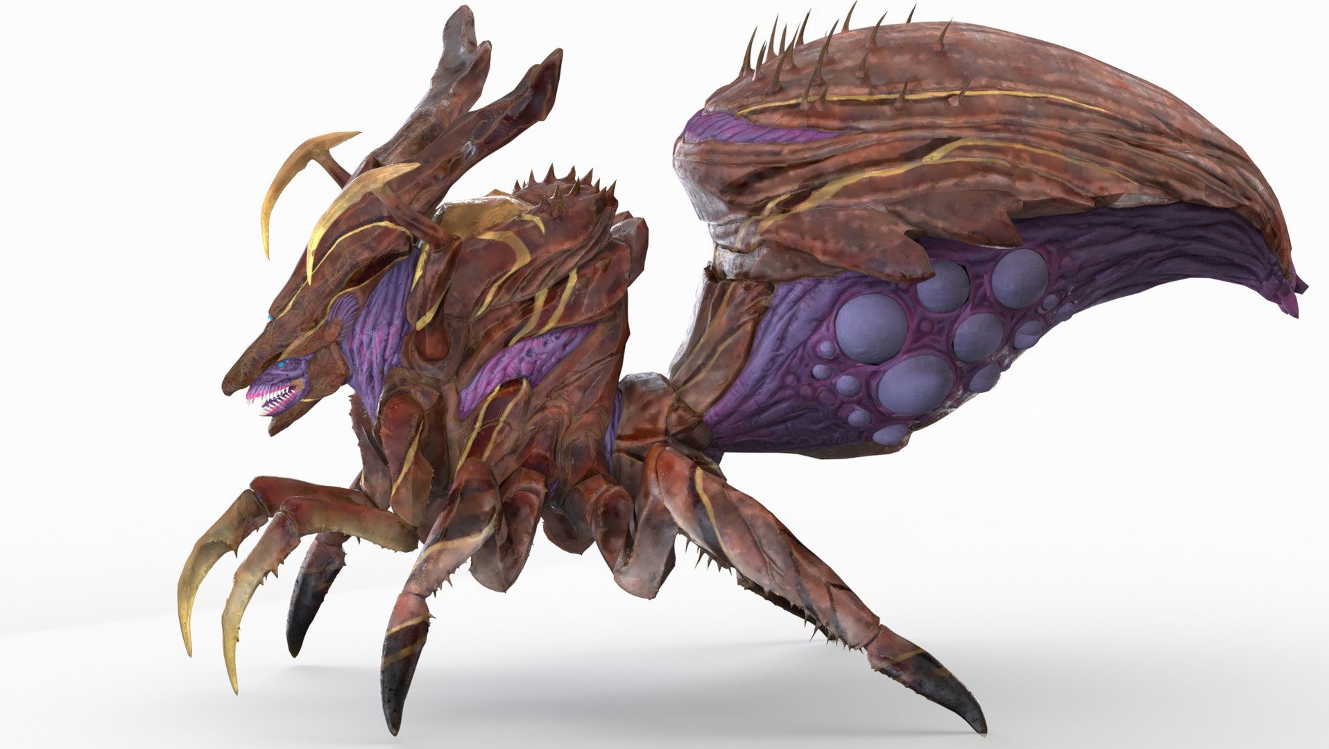 3D Alien Queen Model - TurboSquid 1949665