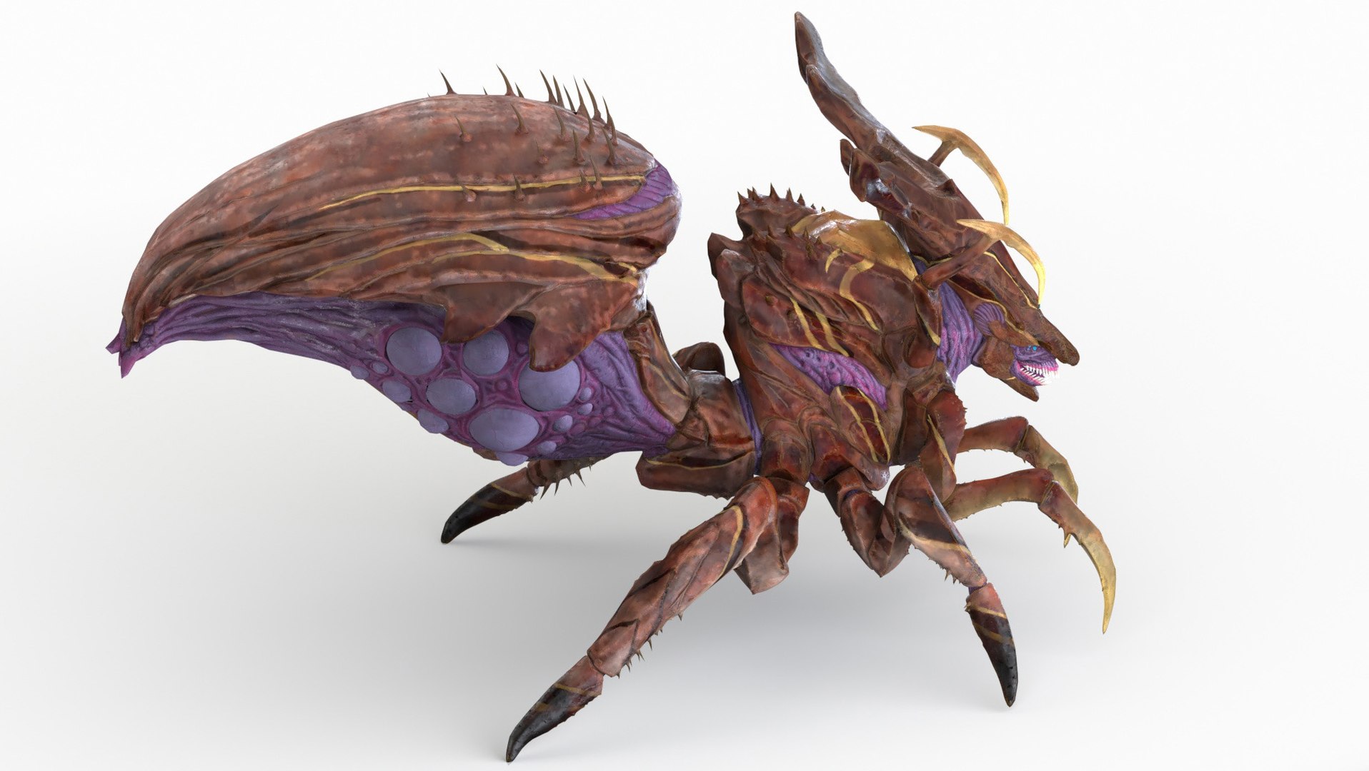 3D Alien Queen Model - TurboSquid 1949665