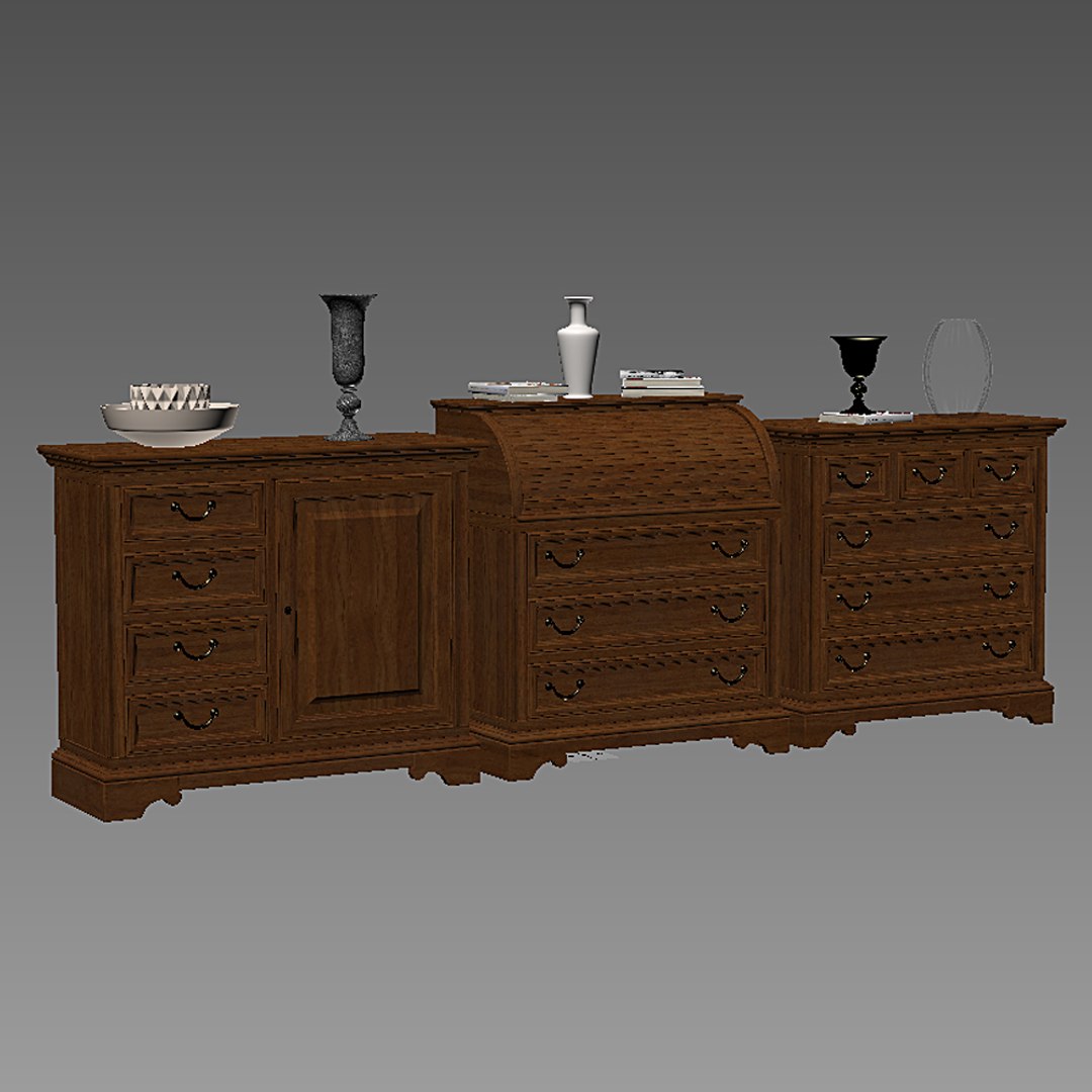 3D Selva Milano Set 02 - TurboSquid 1203839