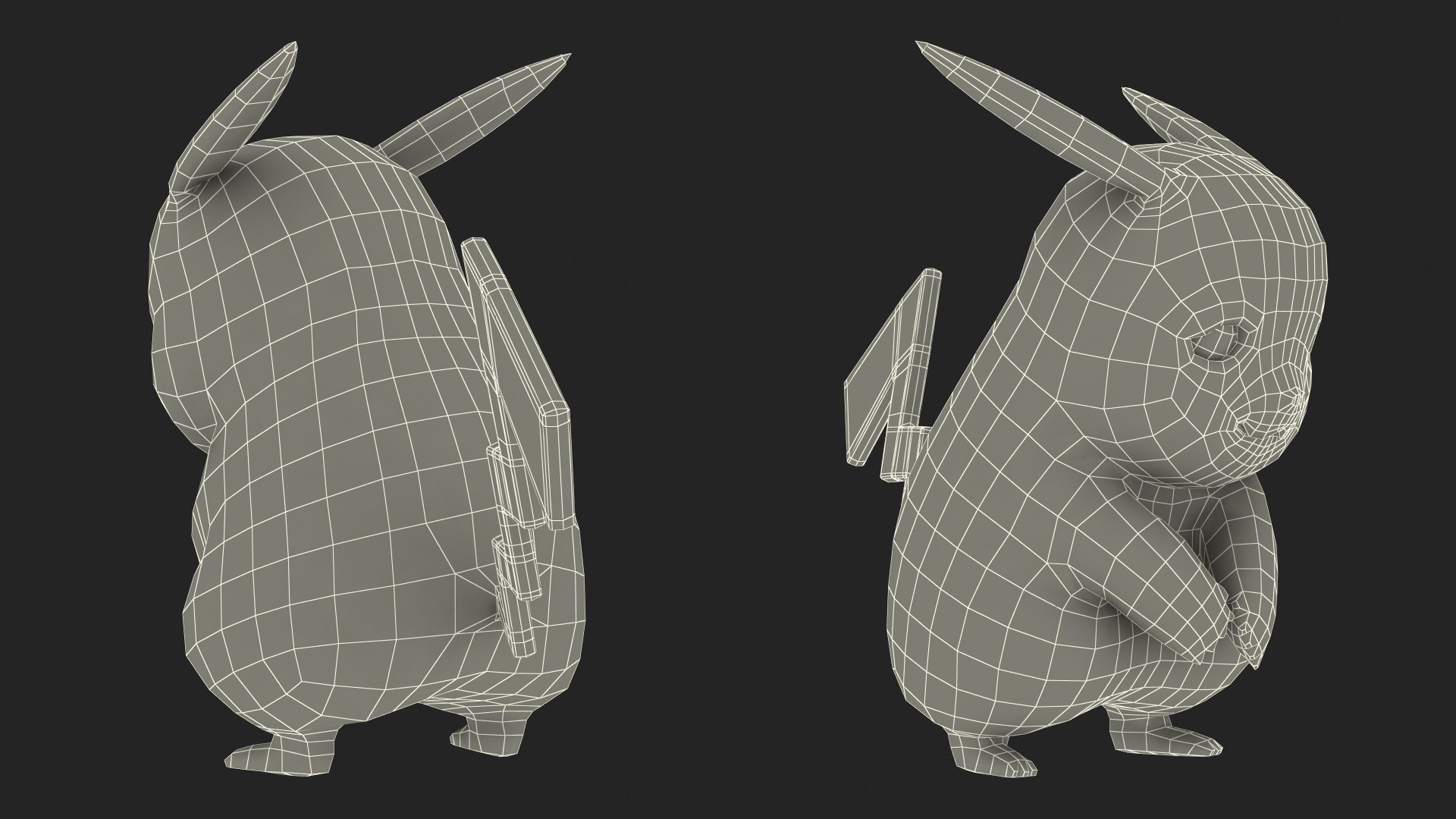 Pikachu Characters Collection 3D model - TurboSquid 2094877