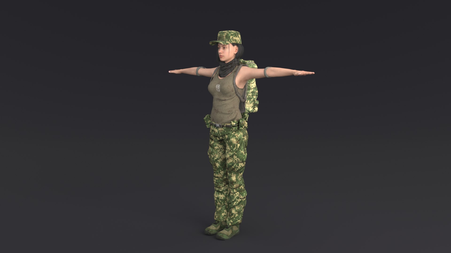 Soldier Model - TurboSquid 2251091