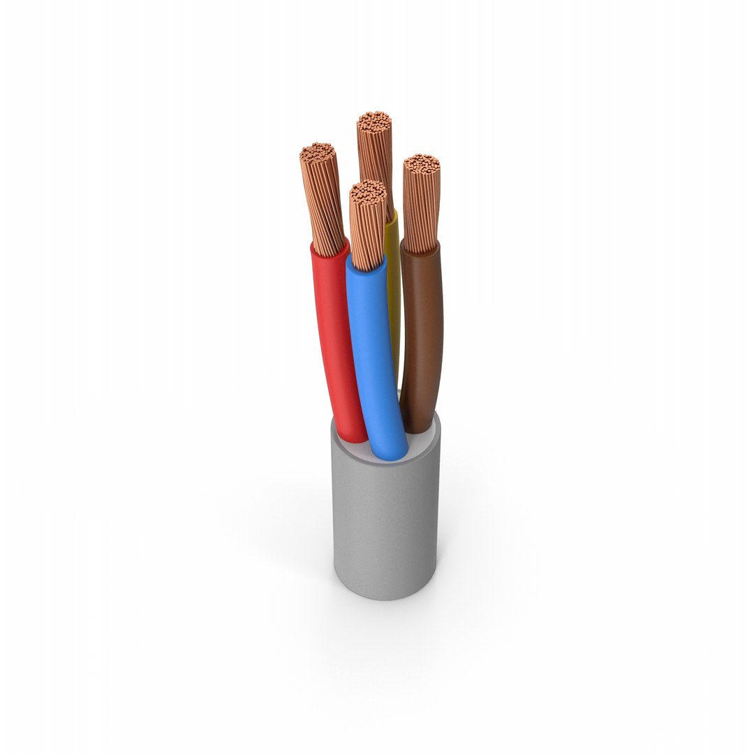 Electrical Cable Model - TurboSquid 2205910