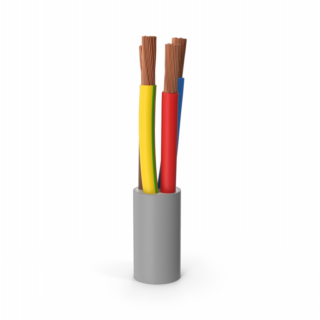 Electrical Cable Model - TurboSquid 2205910