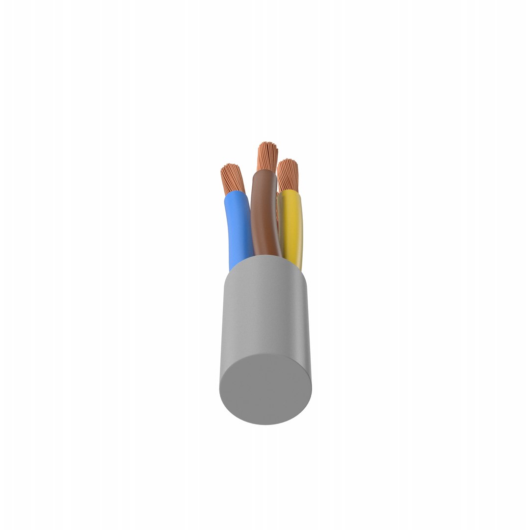 Electrical Cable Model - TurboSquid 2205910