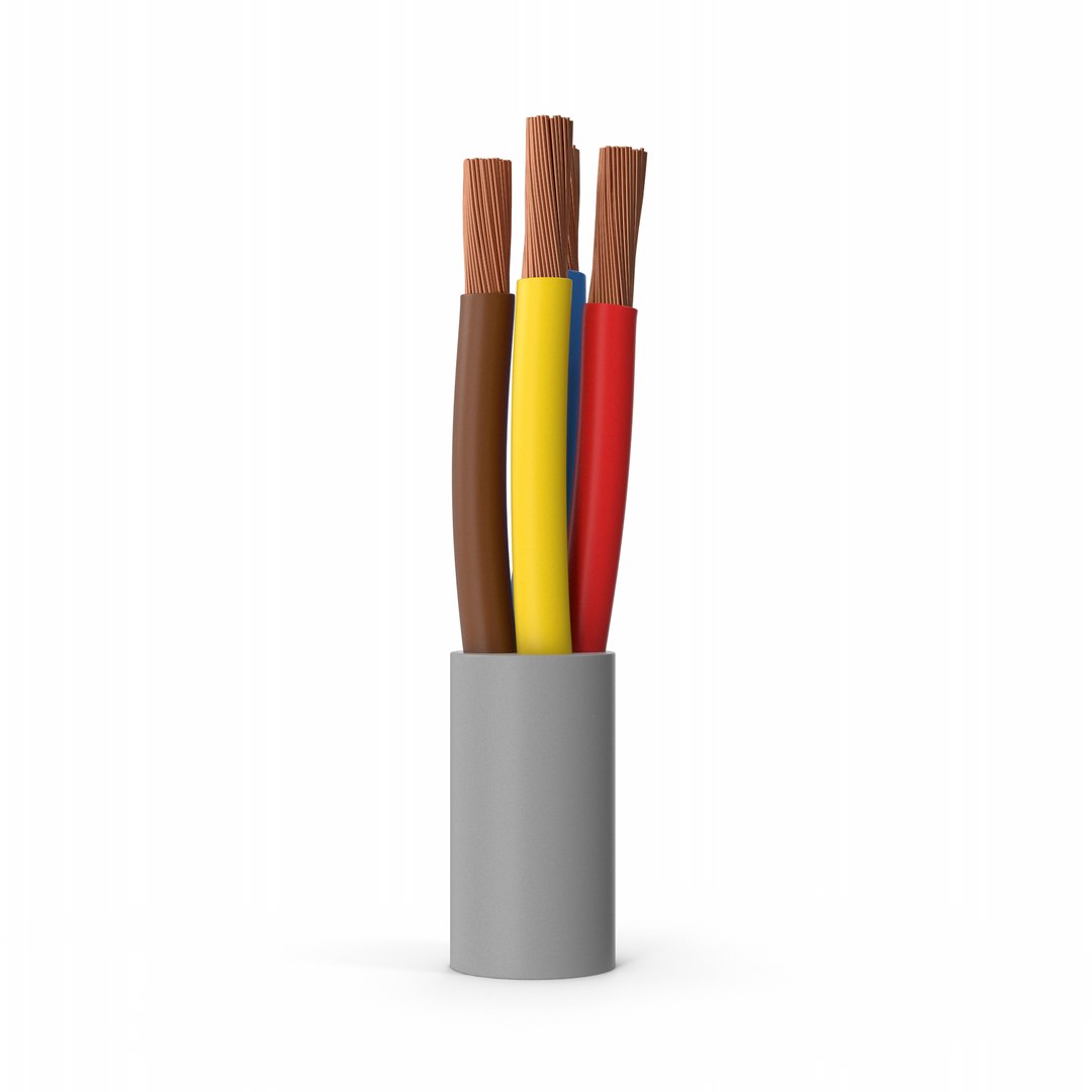 Electrical Cable Model - TurboSquid 2205910