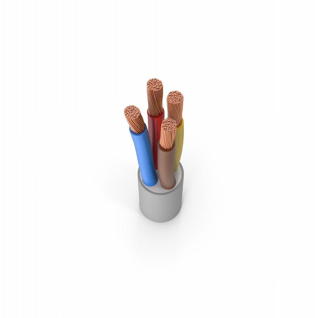 Electrical Cable Model - TurboSquid 2205910
