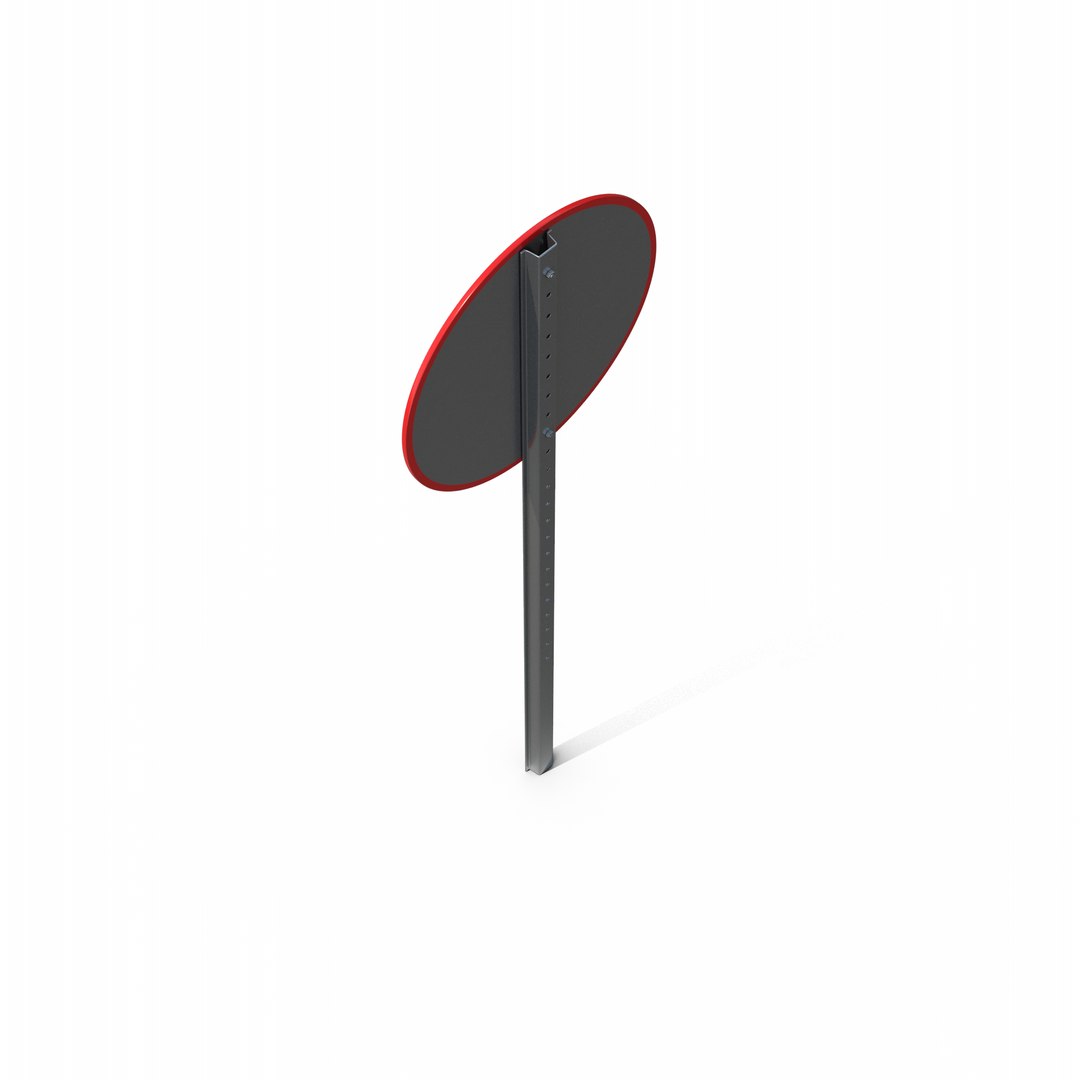 3D Road Sign Maximum Speed 20 - TurboSquid 2105473