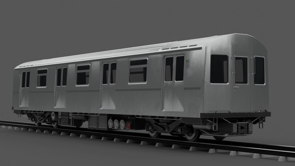 3D model newyork subway train Low-poly - TurboSquid 1943427