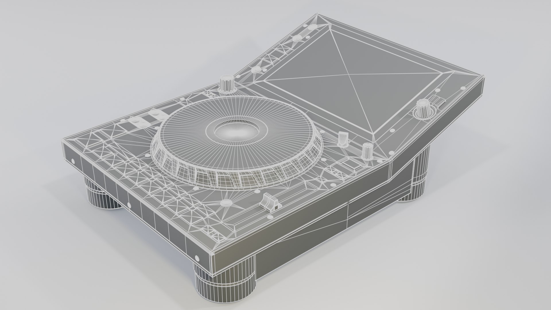 Denon DJ Player SC 6000 3D model - TurboSquid 2097136