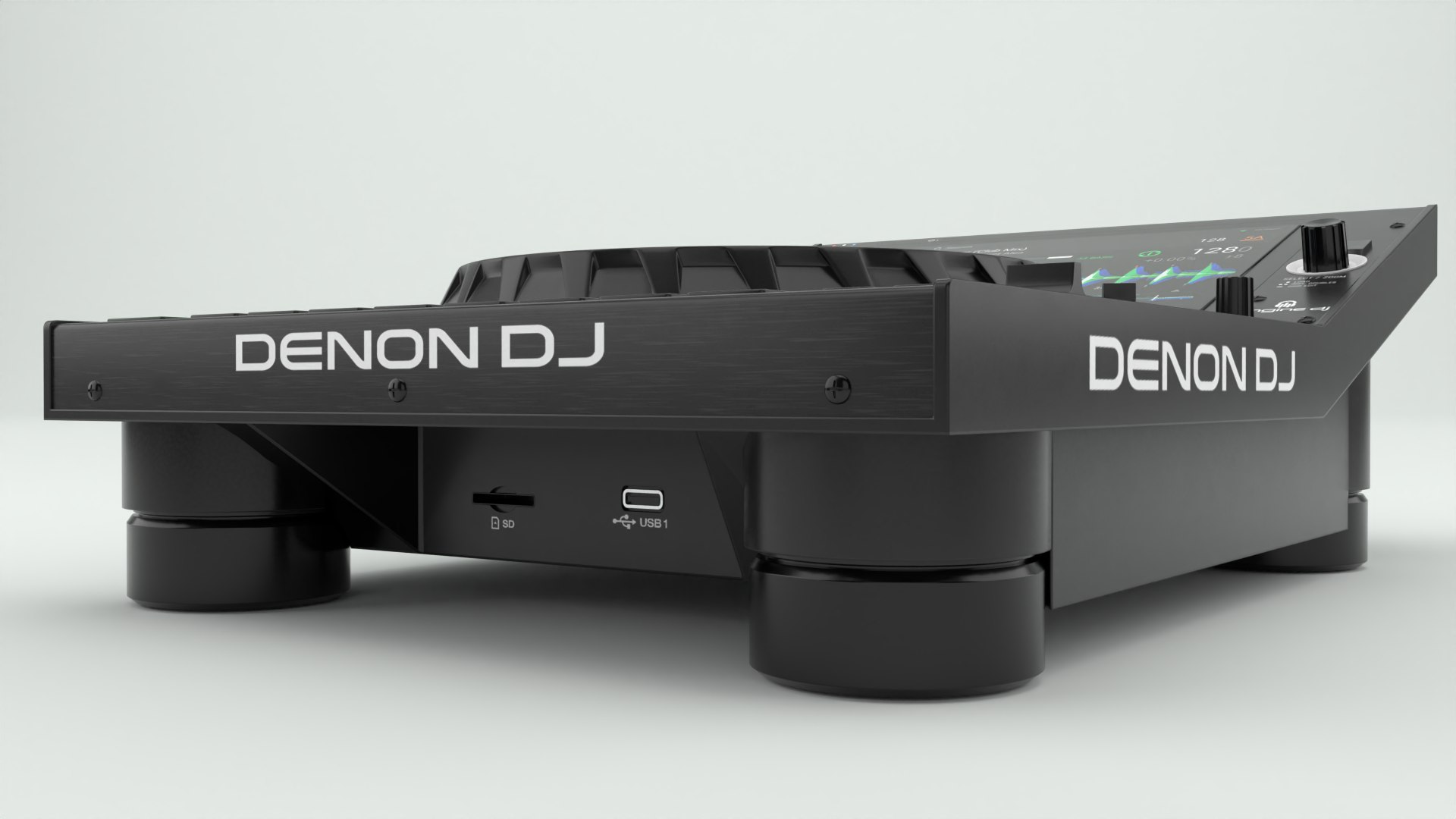 Denon DJ Player SC 6000 3D model - TurboSquid 2097136