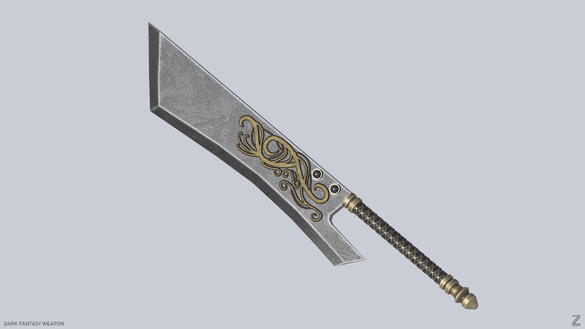 3D Dark Fantasy Weapon Collection Model - TurboSquid 2384205