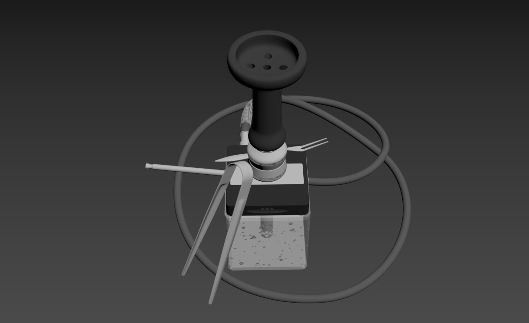 3D Hookah HOOB SubAtom - TurboSquid 2188159