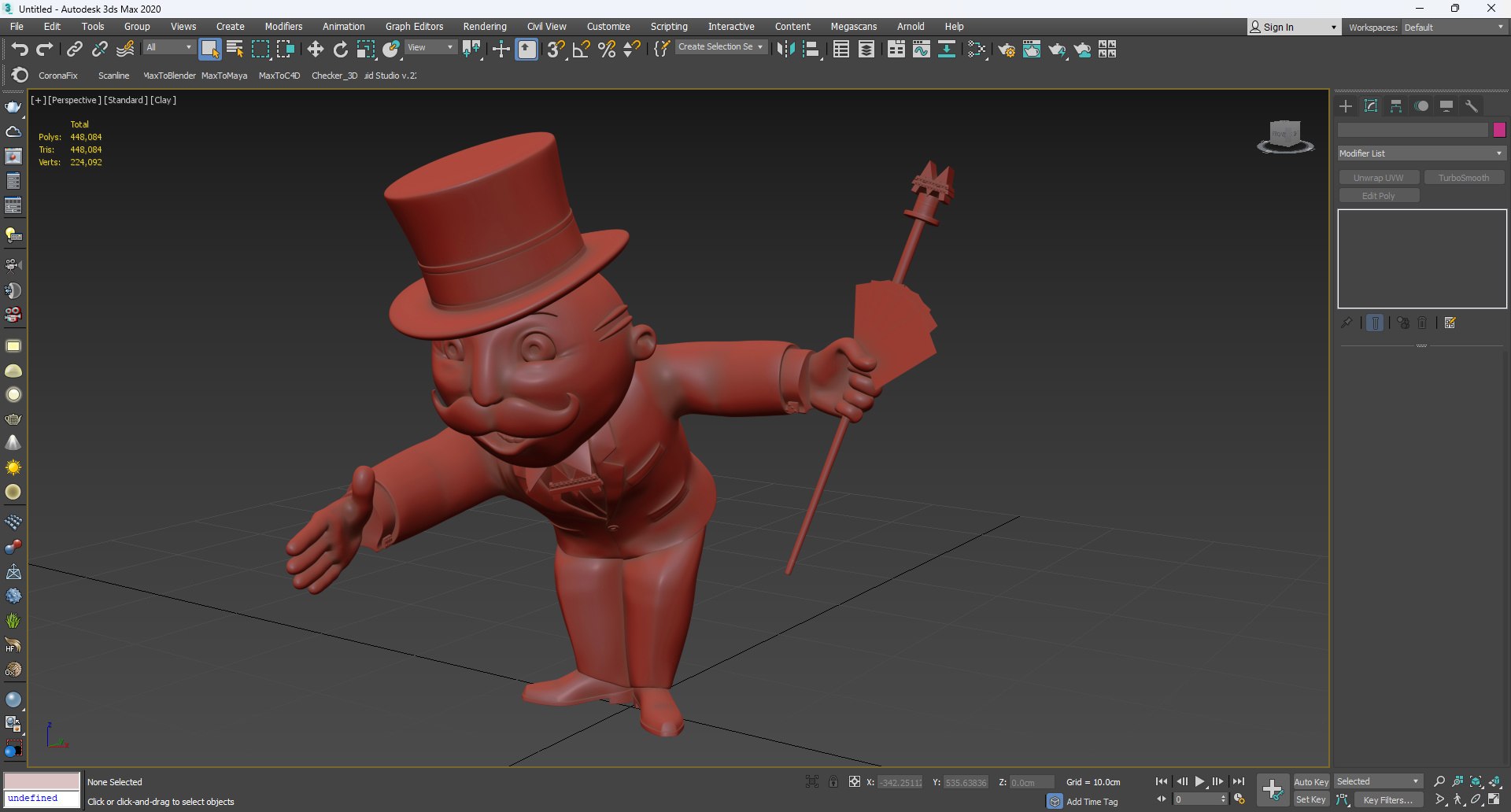 3D Mr Monopoly Handshake Pose For 3D Print - TurboSquid 2287673