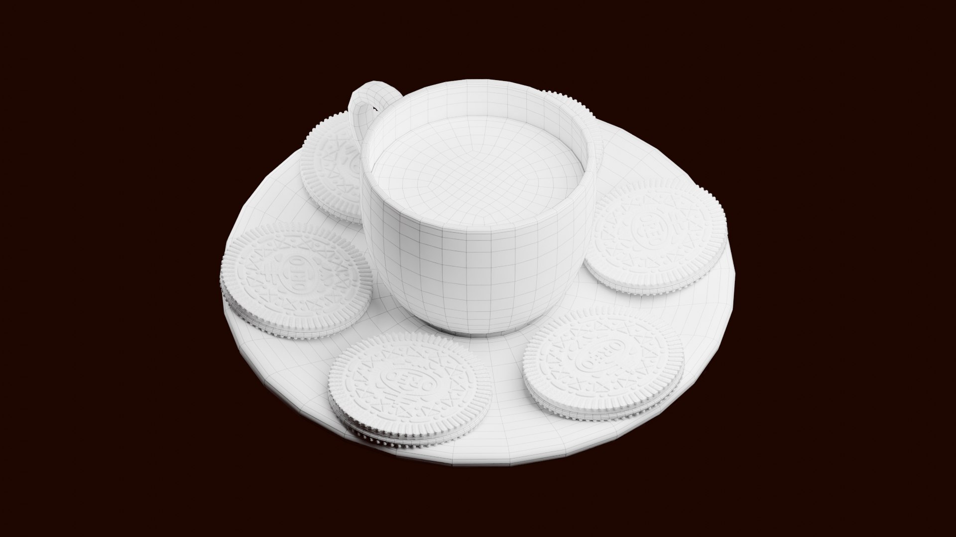 3D Cookies 3D Model - TurboSquid 2038521