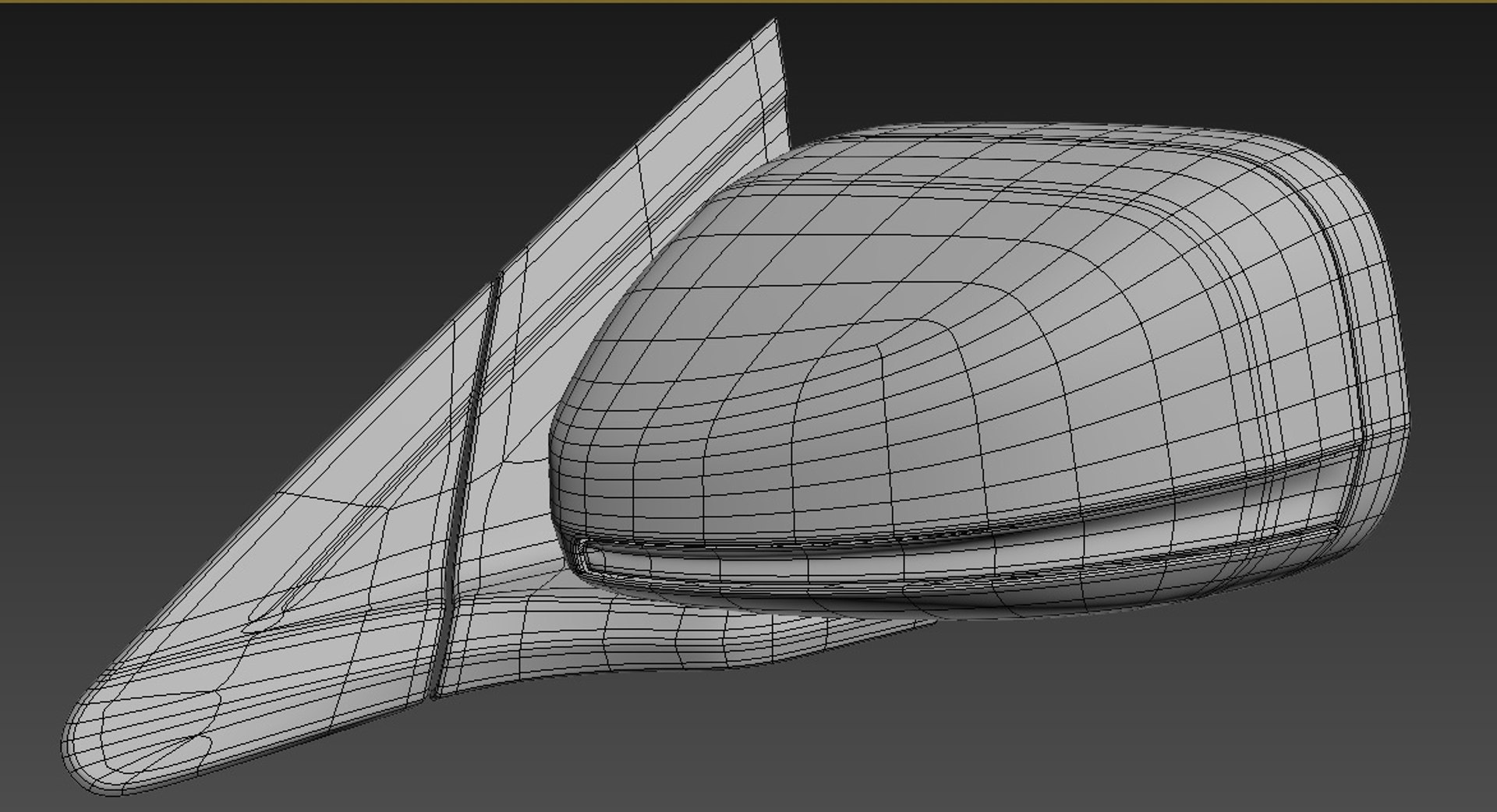 car mirrors 3d model