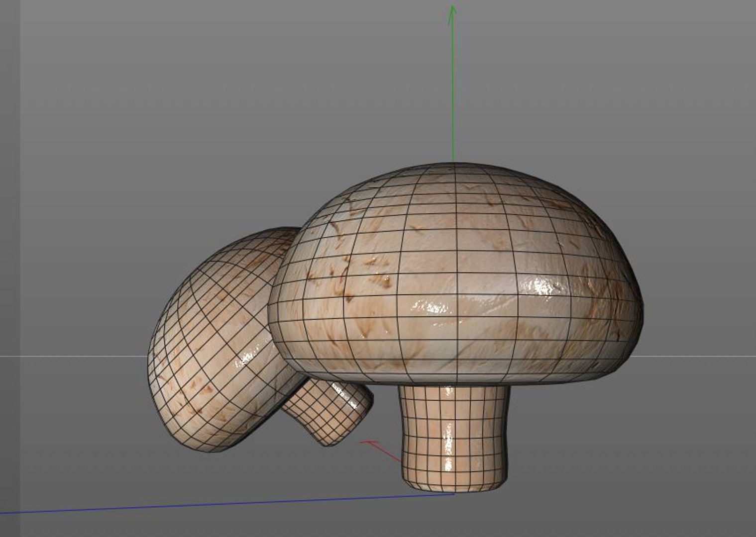 Mushroom Model - TurboSquid 1544549